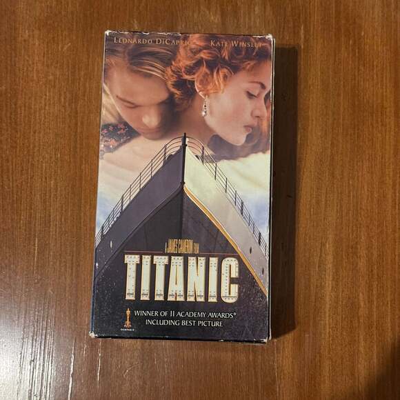 Paramount Home Video | Media | Titanic 997 2tape Vhs Box Set James ...